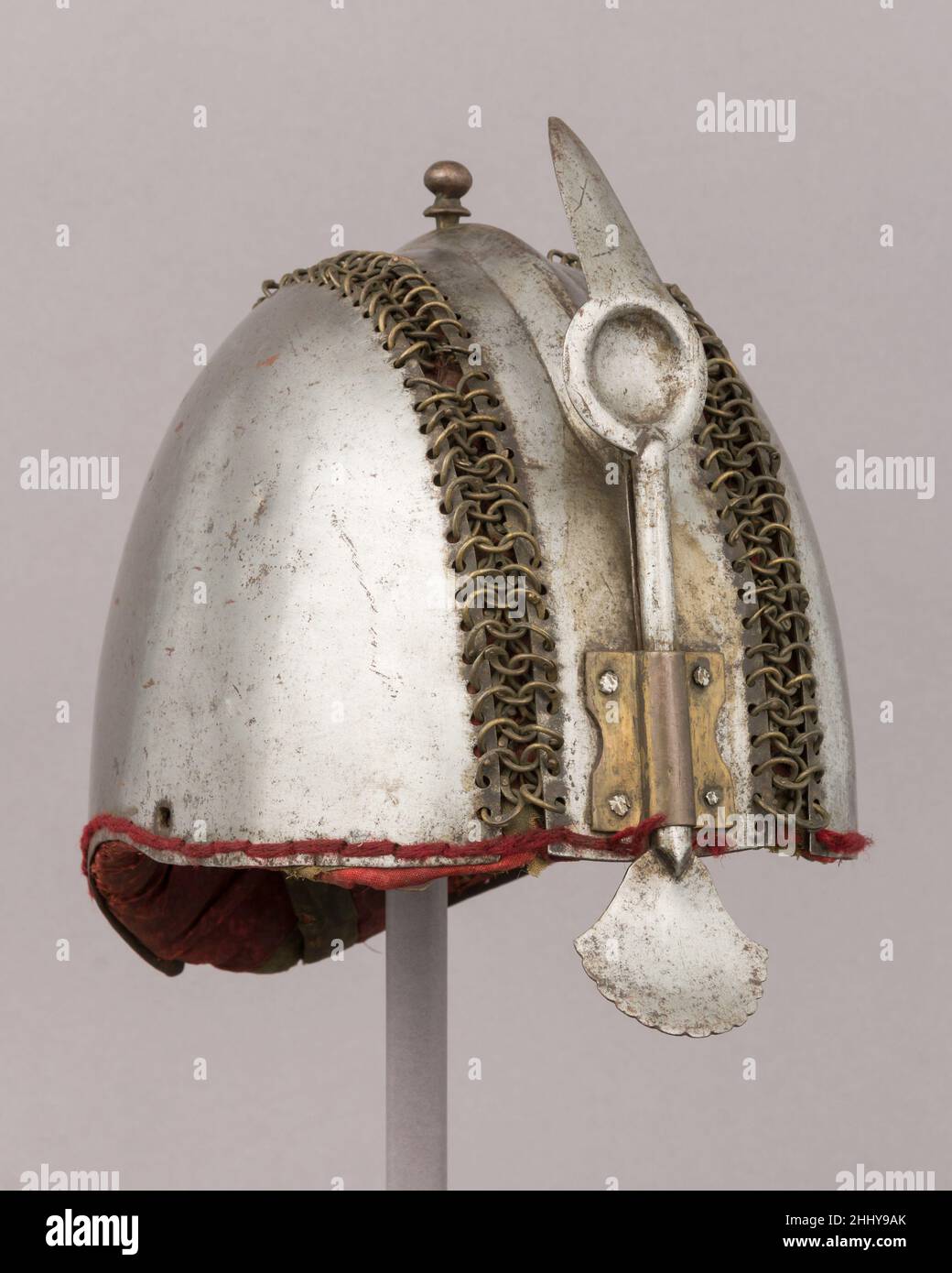 Helmet 18th–19th century Indian, possibly Central Indian. Helmet 32124 ...