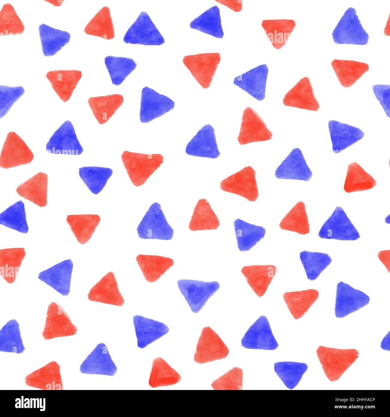 Colorful Repeating Triangle Confetti Background Pattern Stock Photo - Alamy