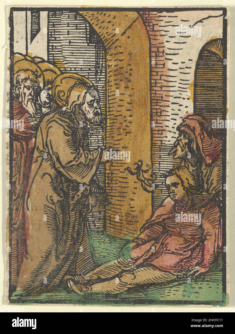 Christ Healing the Possessed, from Das Plenarium 1517 Hans Schäufelein ...