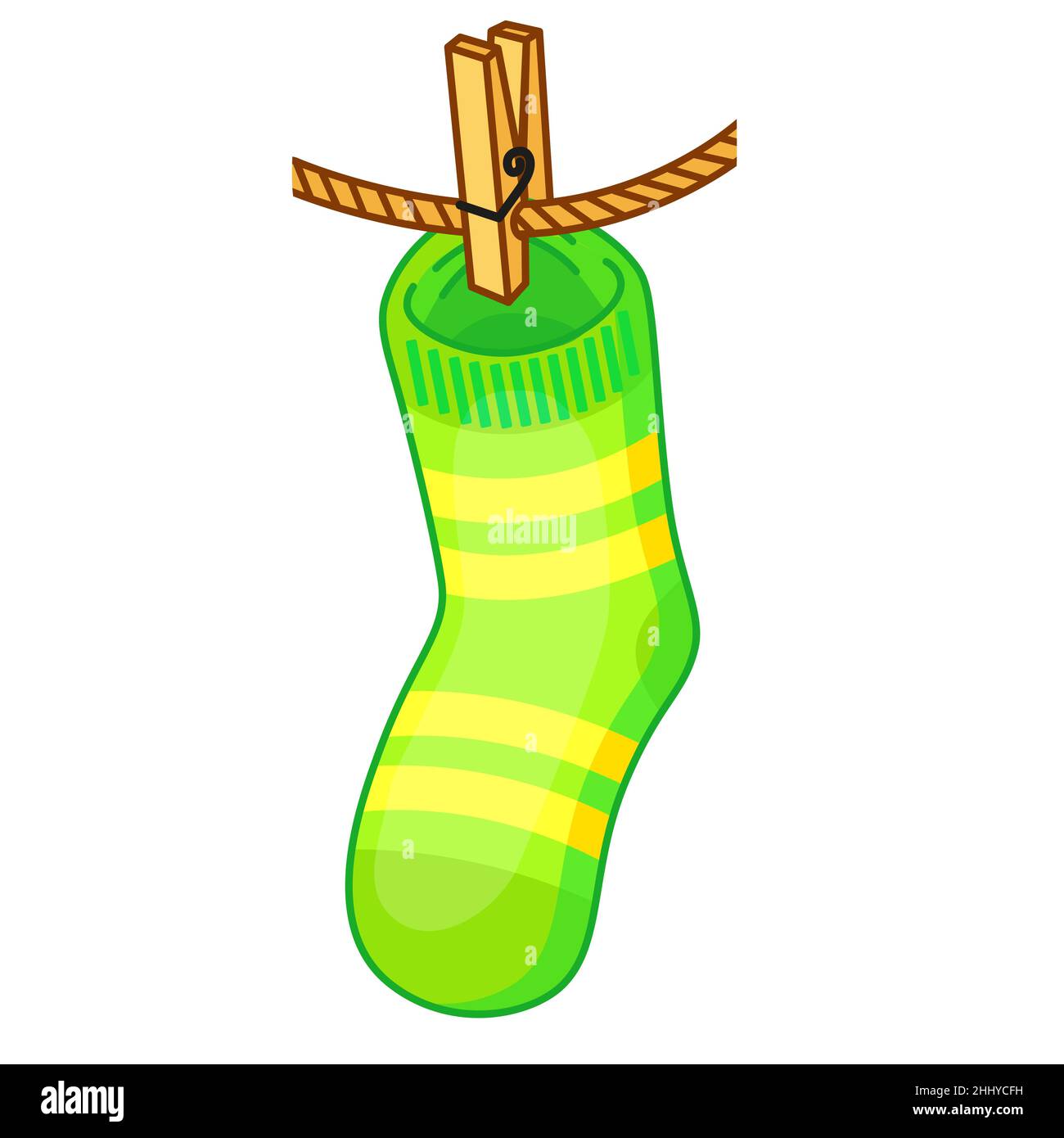 Vector bright and funny emoji socks in a cartoon style Stock Vector ...