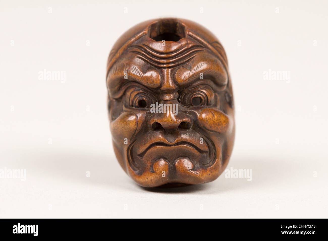 Netsuke of Double Mask 19th century Japan. Netsuke of Double Mask 59599 ...