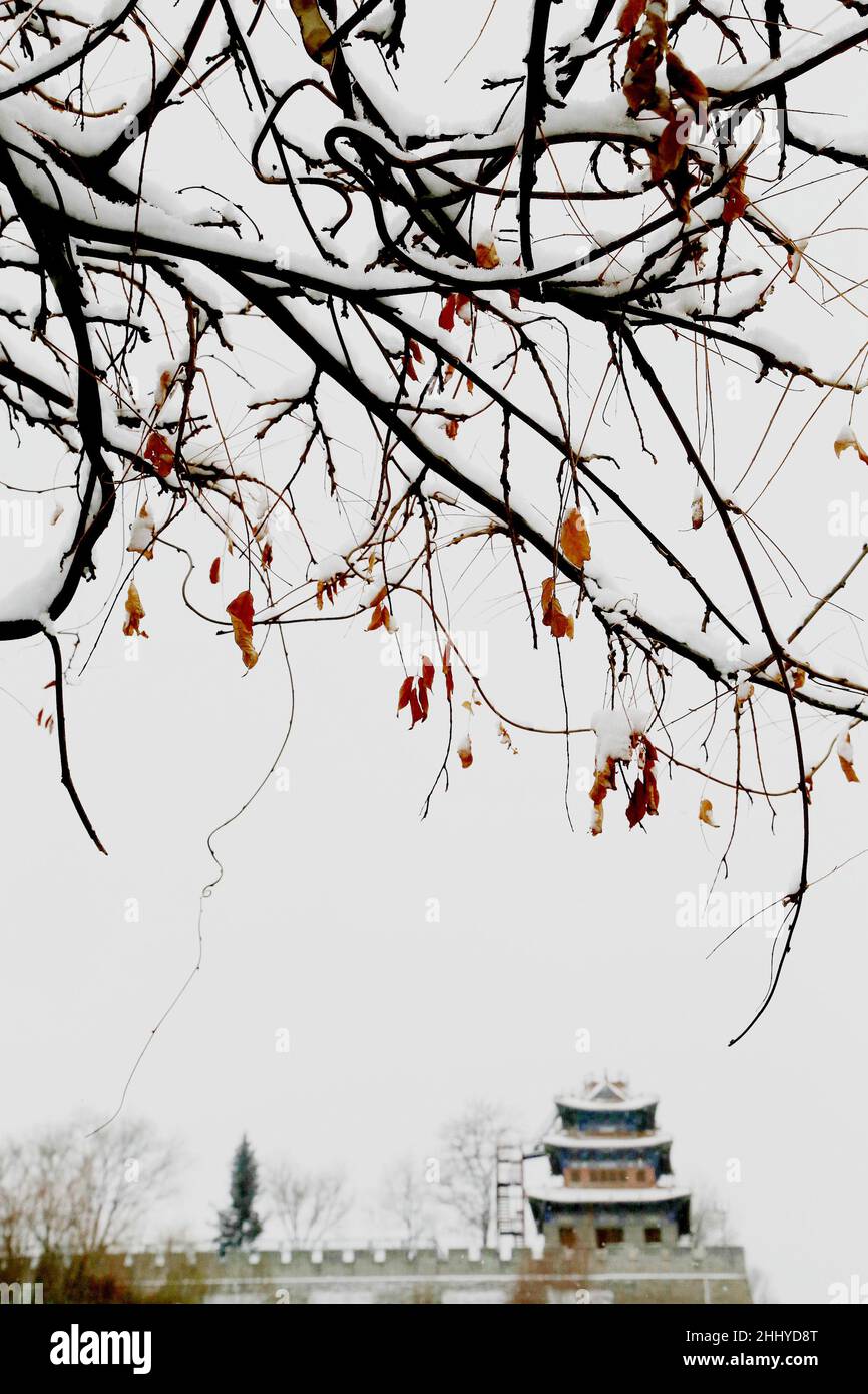 Pingliang, Pingliang, China. 26th Jan, 2022. On January 26, 2022, there ...