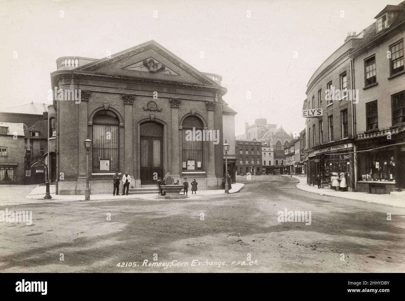 Vintage photograph, late 19th, early 20th century, view of Corn ...