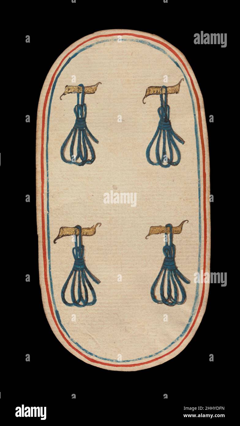 4 of Tethers, from The Cloisters Playing Cards ca. 1475–80 South ...