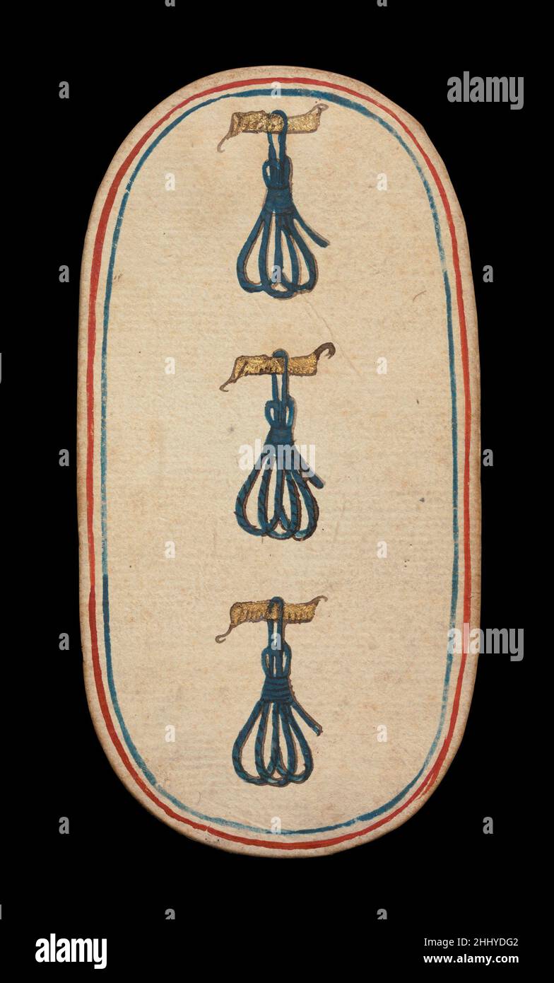 3 of Tethers, from The Cloisters Playing Cards ca. 1475–80 South ...