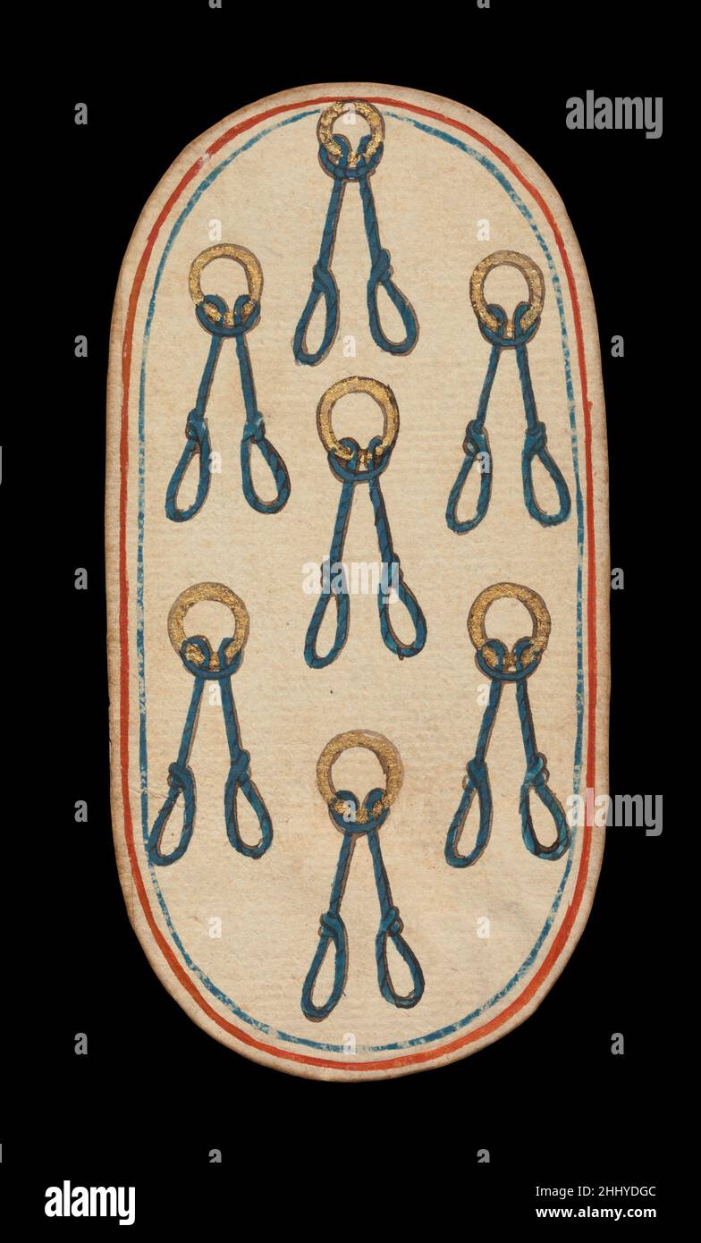 7 of Nooses, from The Cloisters Playing Cards ca. 1475–80 South ...