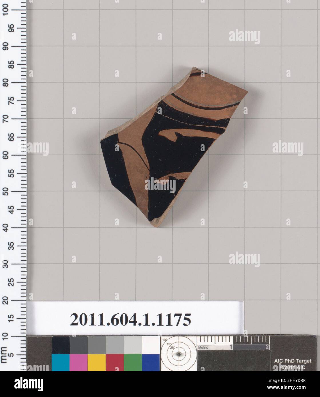 Terracotta fragment of a kylix (drinking cup) 490–480 B.C. Greek, Attic ...