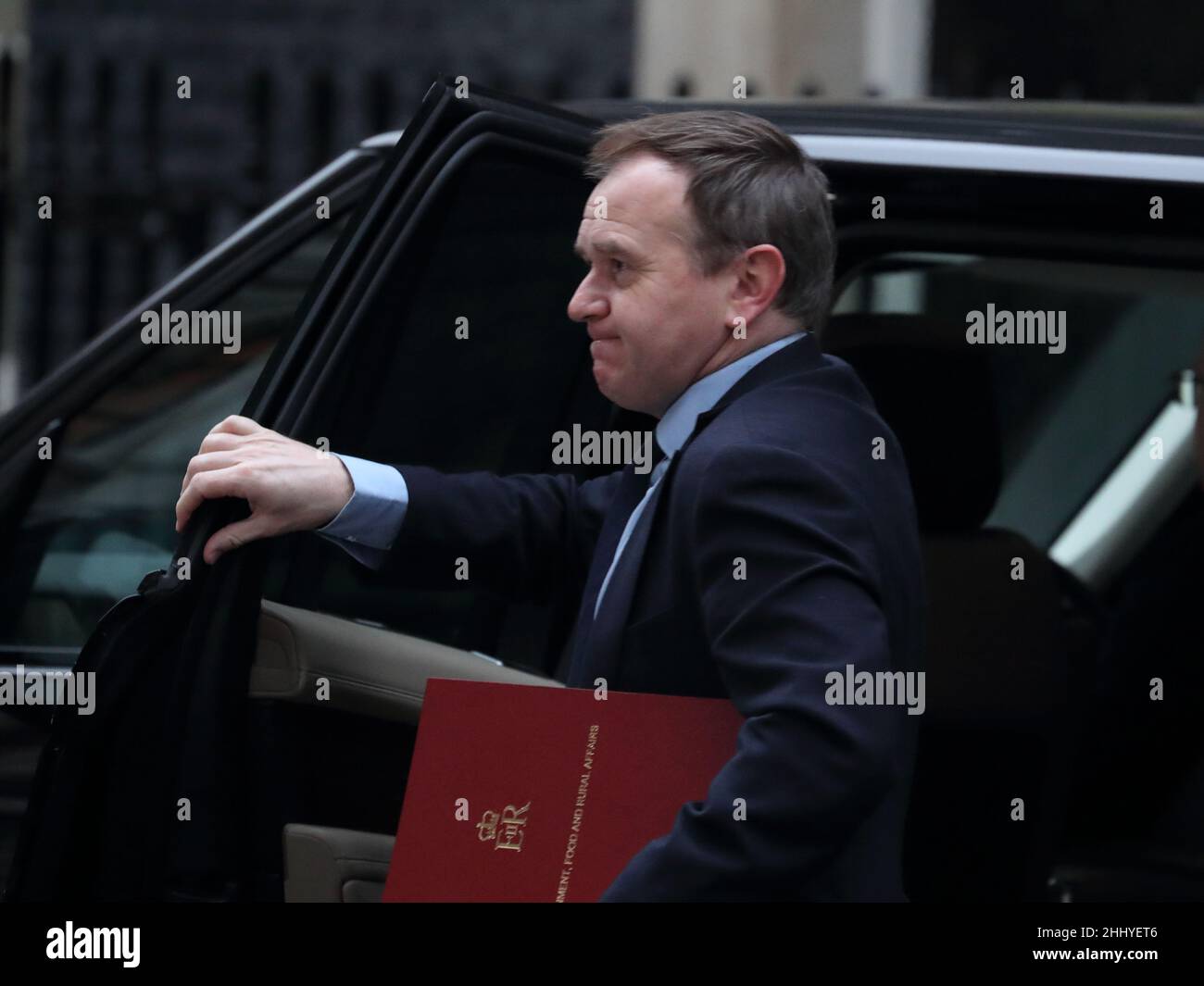 London, UK. 25th Jan, 2022. Environment Secretary George Eustice ...