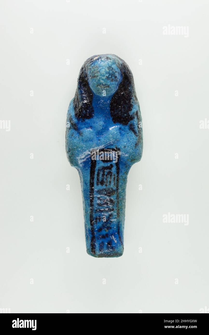 Worker Shabti of Nauny ca. 1050 B.C. Third Intermediate Period See 30.3 ...