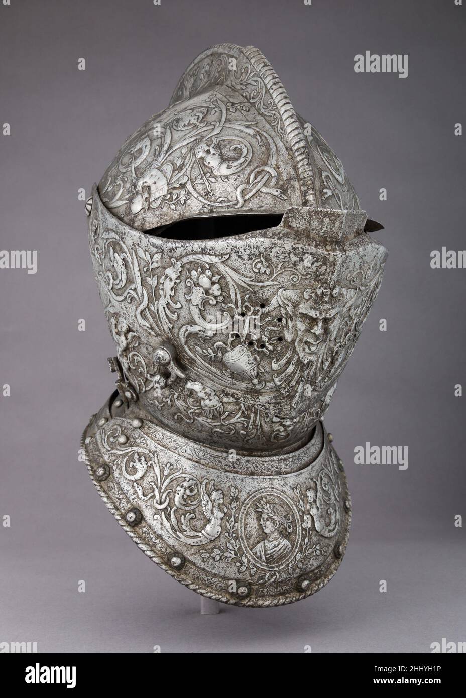 Close Helmet ca. 1850 in the style of the mid-16th centuru French This ...