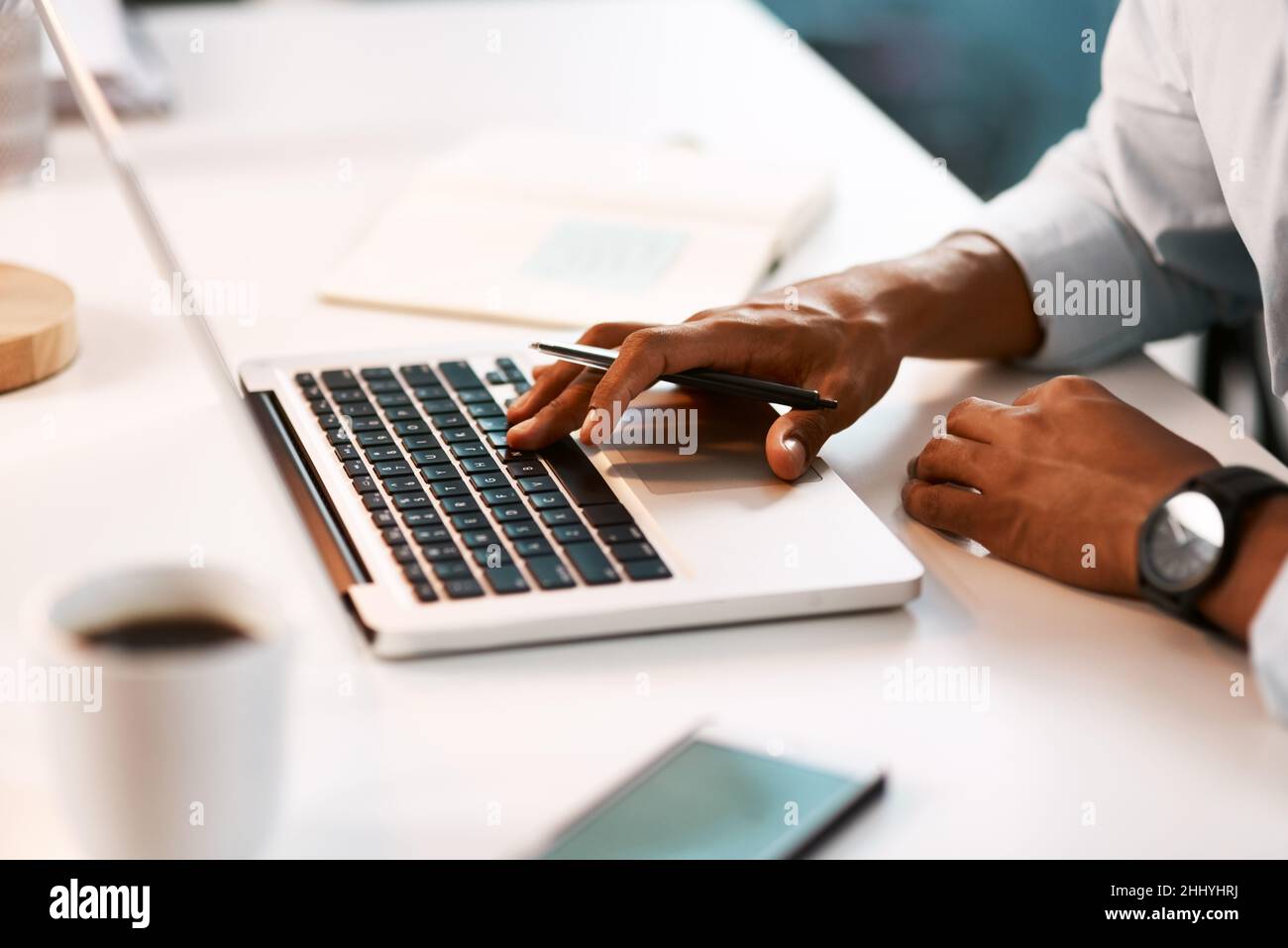 He's the type to keep working until he succeeds Stock Photo - Alamy