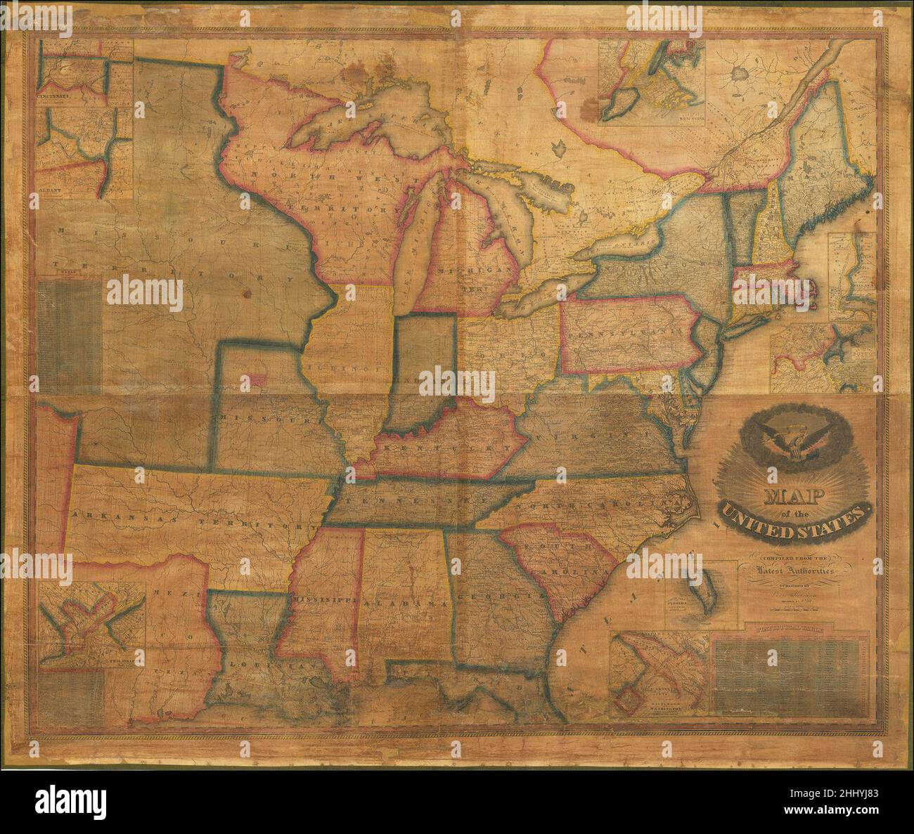 Robinson map hi-res stock photography and images - Alamy