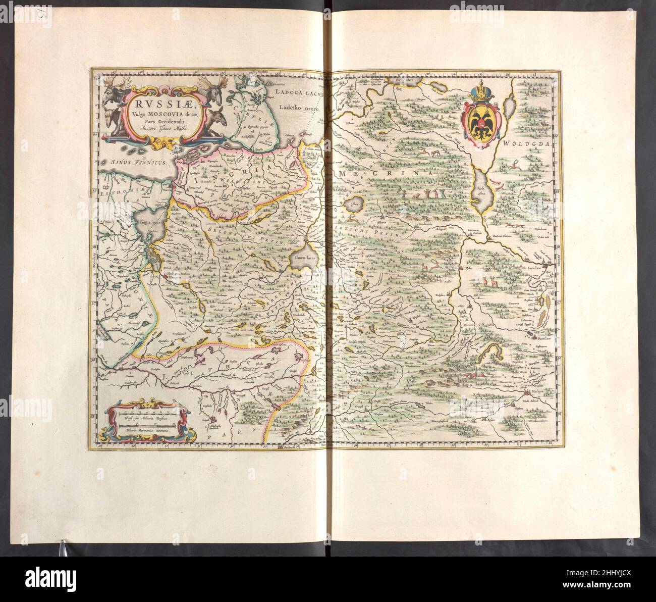 Moscovia map hi-res stock photography and images - Alamy