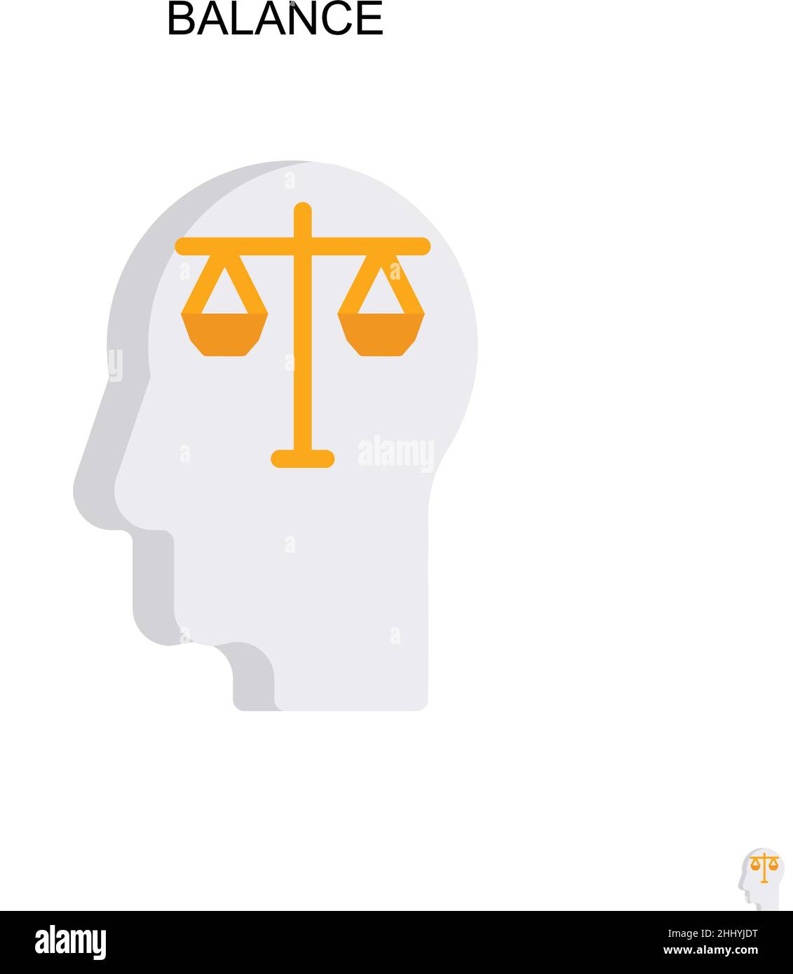 Balance Simple vector icon. Illustration symbol design template for web mobile UI element Stock ...