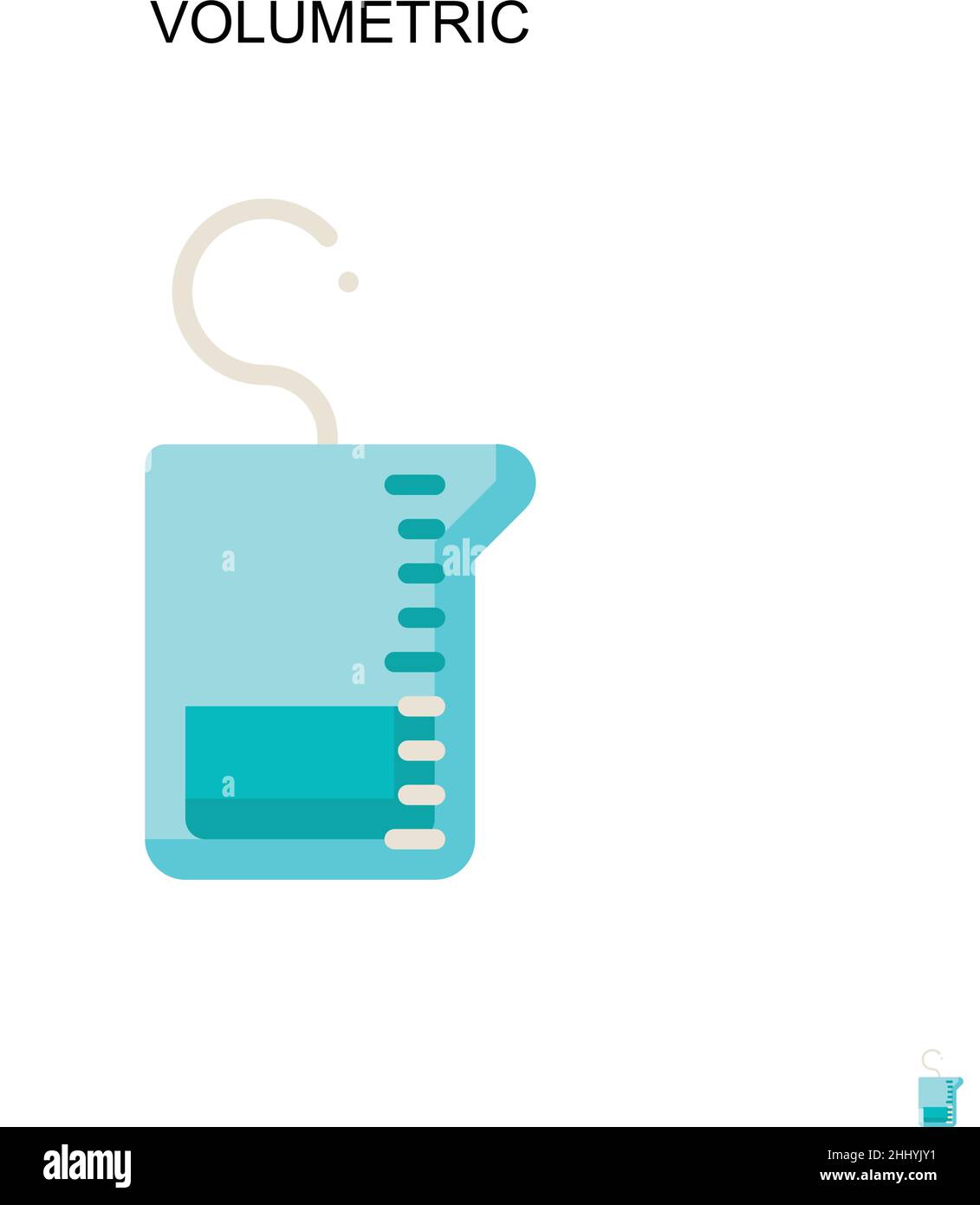 Volumetric Simple vector icon. Illustration symbol design template for ...