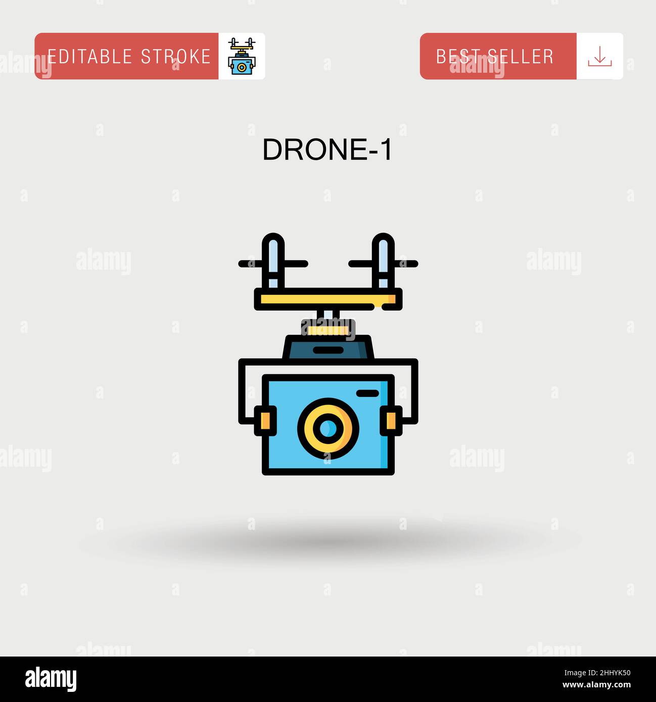 Vector drawn delivery man Stock Vector Images - Alamy