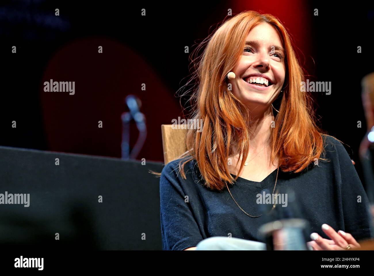 Stacey Dooley in Hay-On-Wye on the 23rd 0f May 2019. Stacey Jaclyn ...