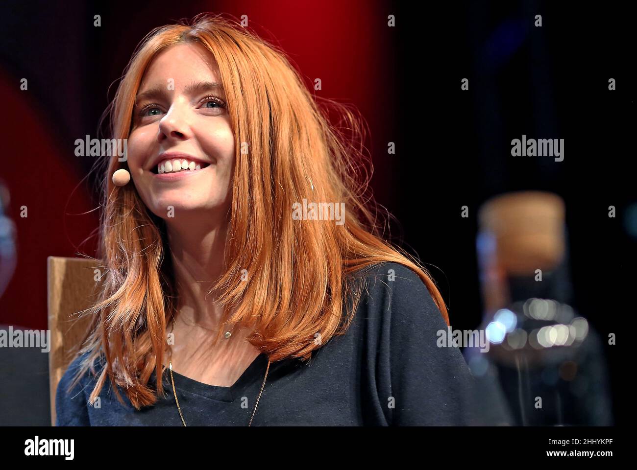 Stacey Dooley in Hay-On-Wye on the 23rd 0f May 2019. Stacey Jaclyn ...