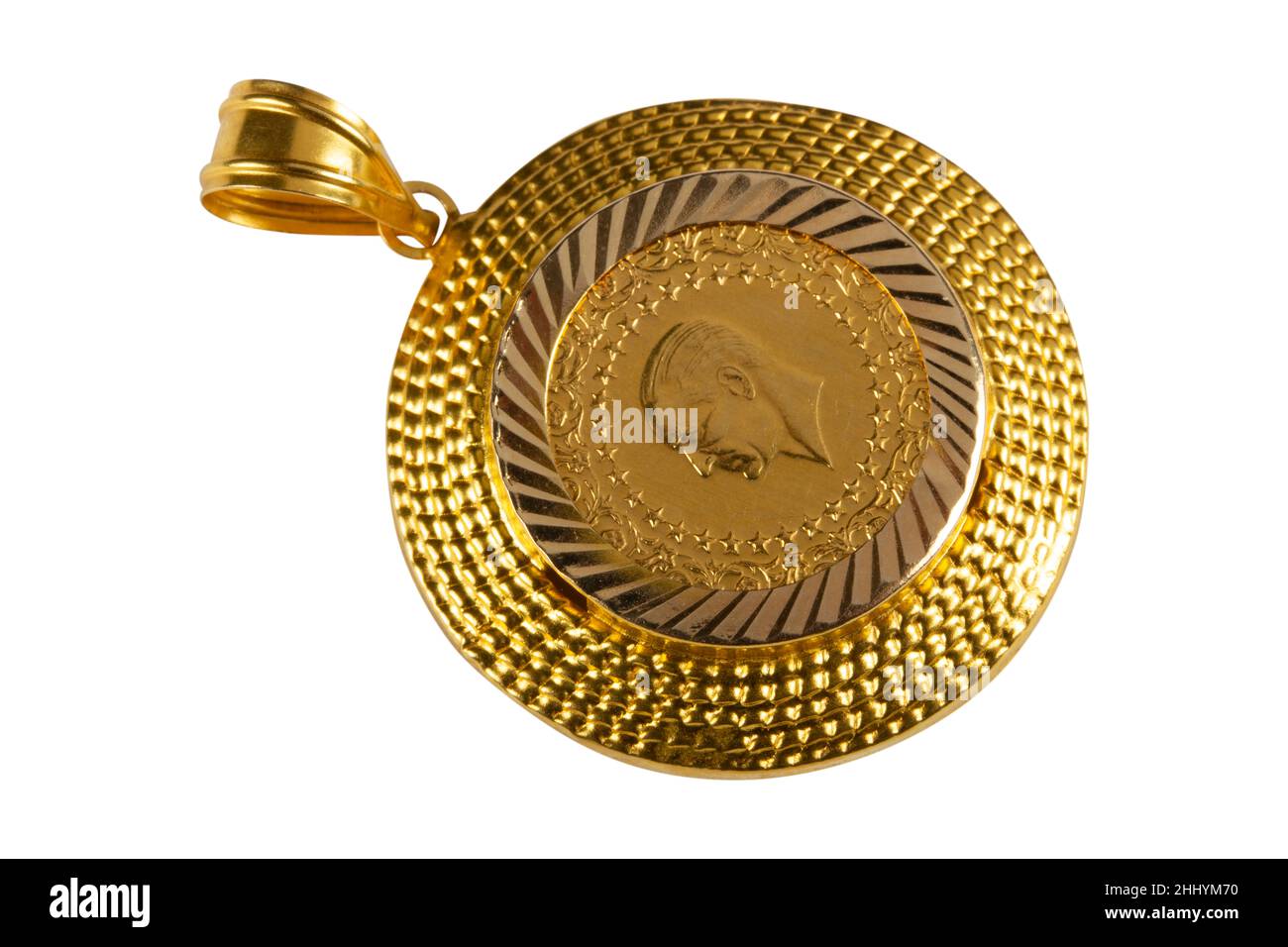 Investment gold hoarding. Turkish gold Stock Photo - Alamy