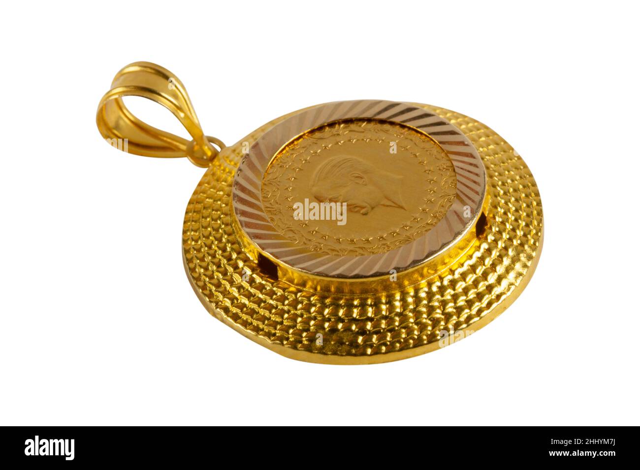 Investment gold hoarding. Turkish gold Stock Photo - Alamy