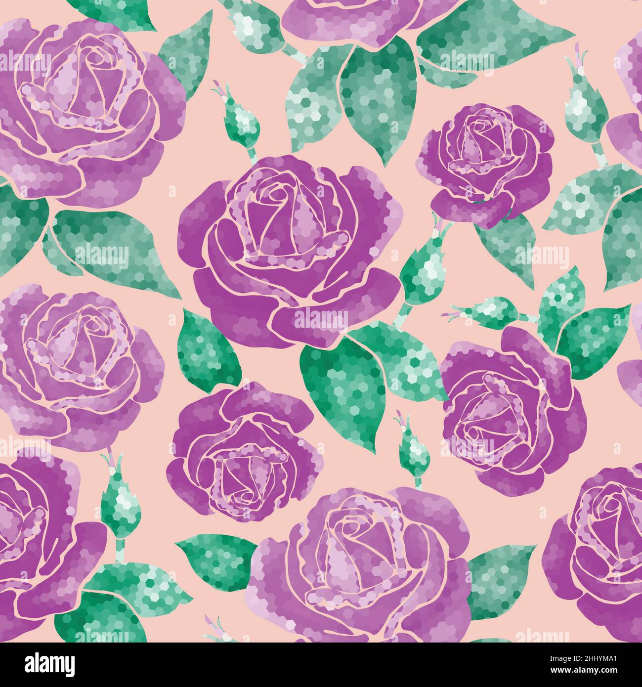 Very peri rose Stock Vector Images - Alamy