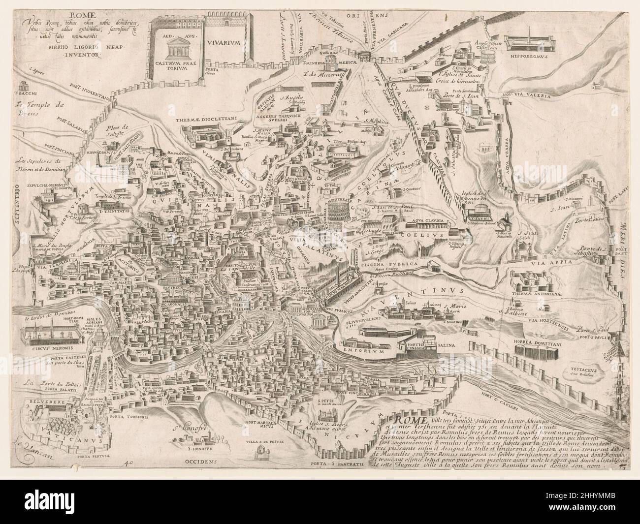 Plan of ancient rome hi-res stock photography and images - Alamy