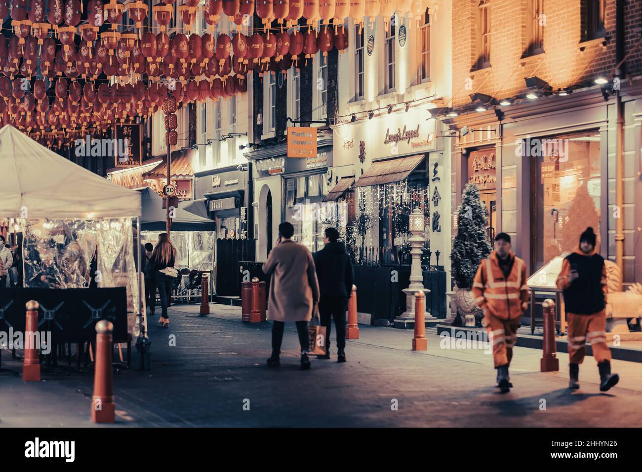 London and the West End a Neon World Stock Photo - Alamy