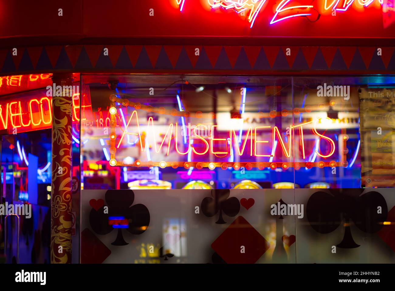 London and the West End a Neon World Stock Photo - Alamy