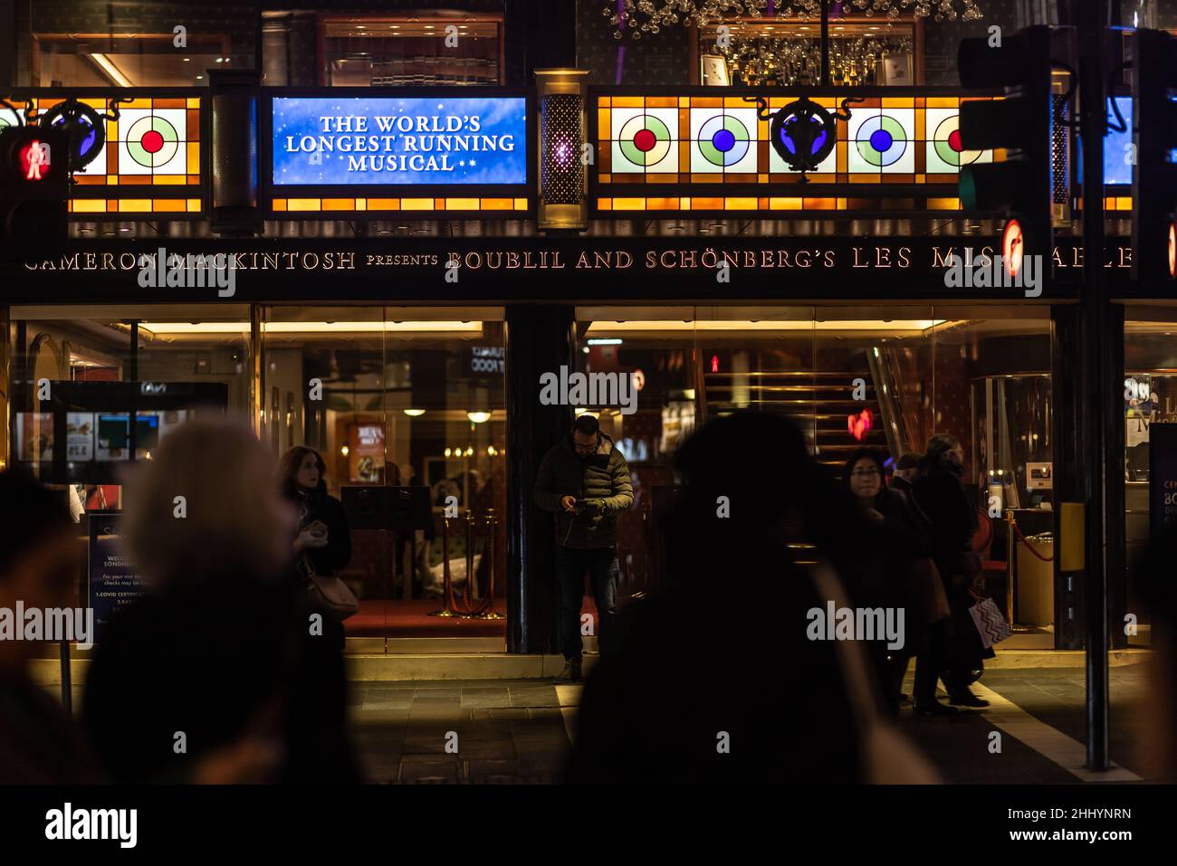 London and the West End a Neon World Stock Photo - Alamy