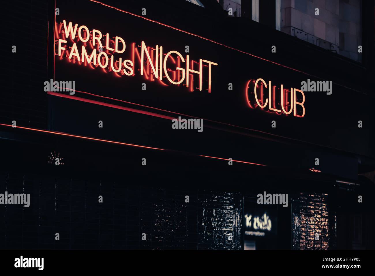 London and the West End a Neon World Stock Photo - Alamy