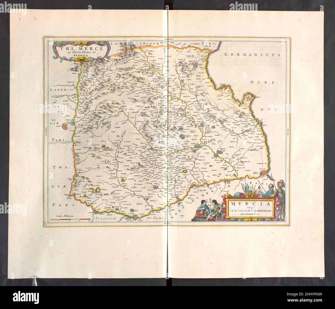 Map of berwick hi-res stock photography and images - Alamy