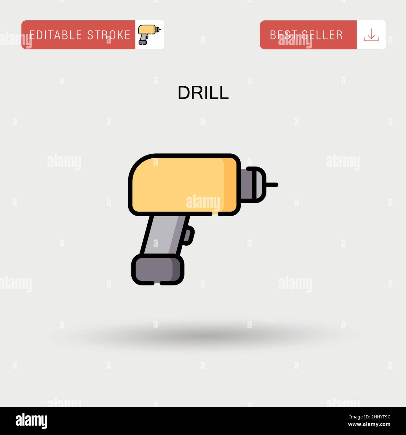 Drilling soil Stock Vector Images - Alamy