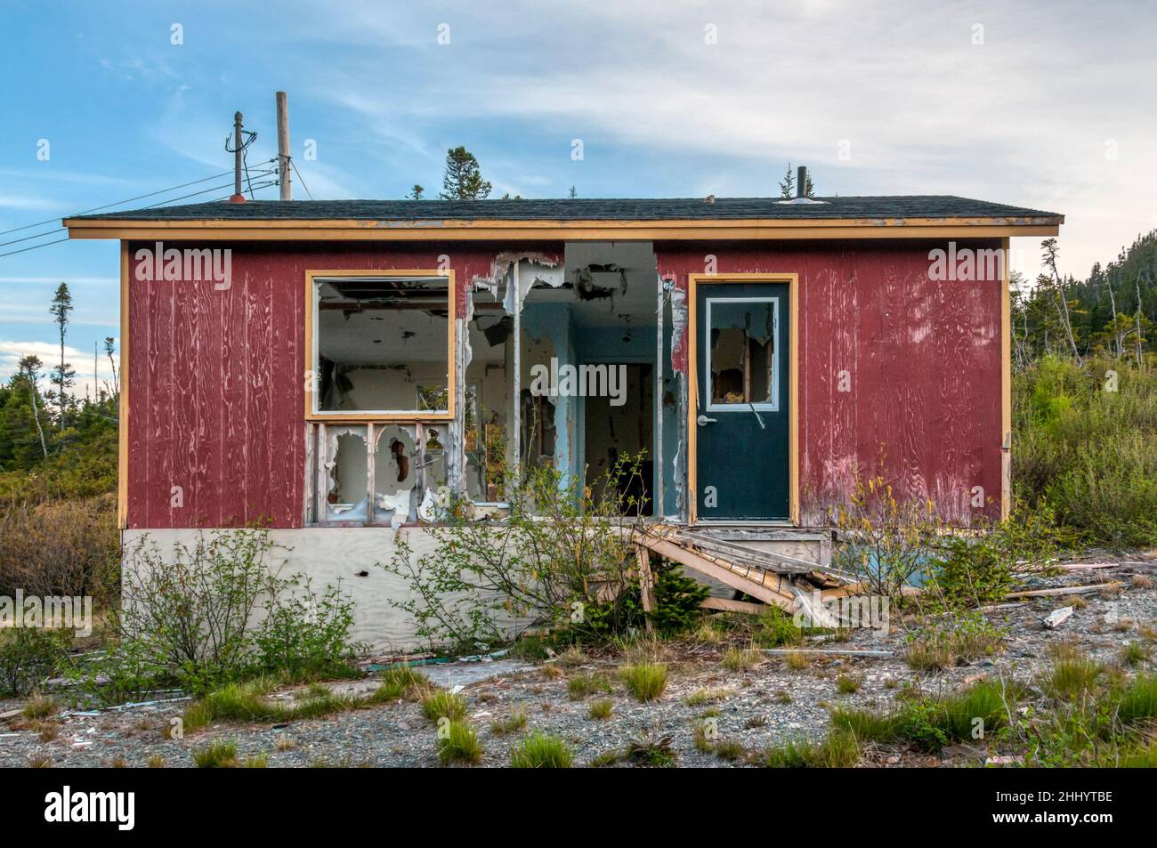 Remains of Trinity Loop amusement park in Newfoundland. DETAILS IN ...