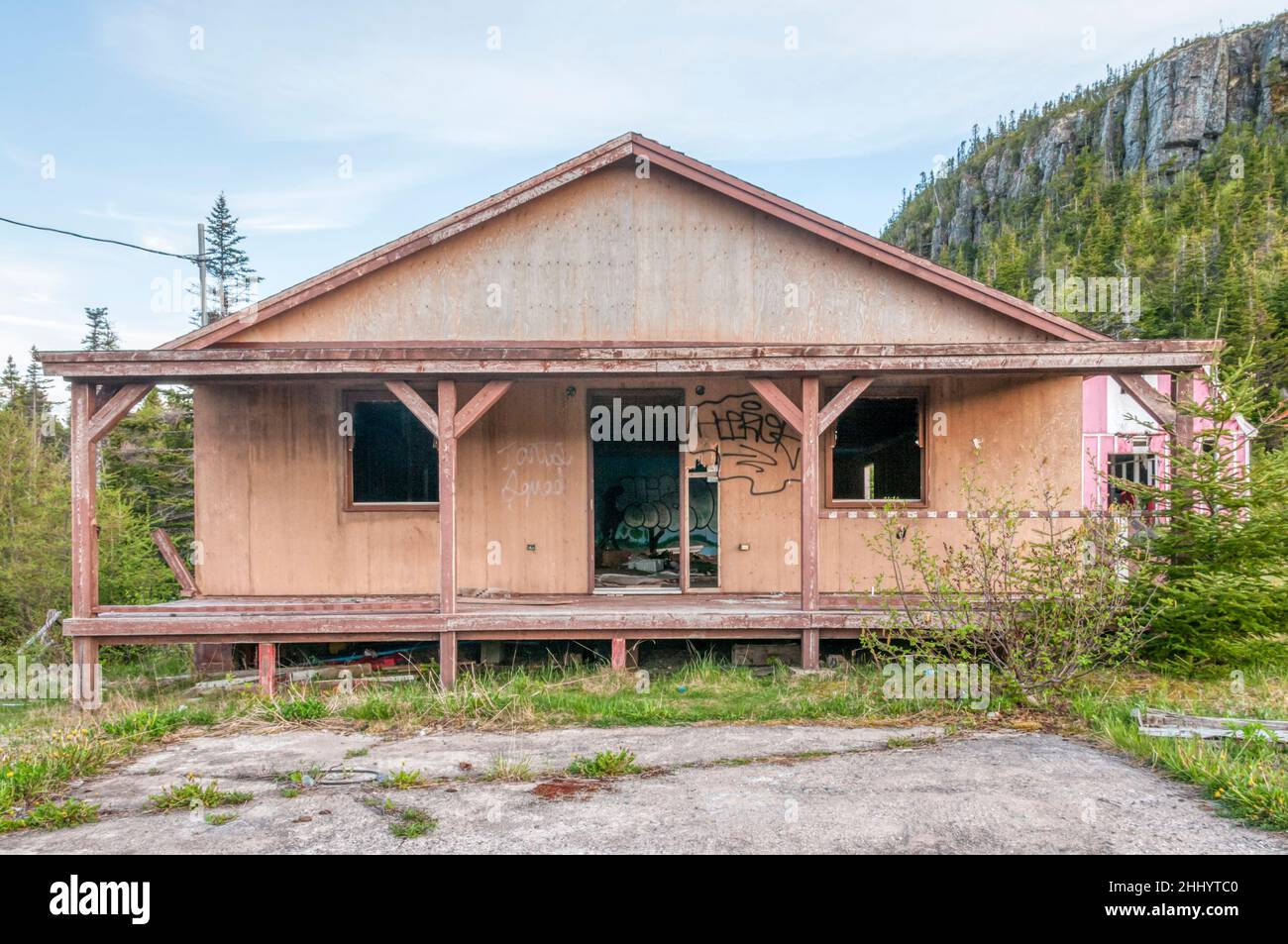 Remains of Trinity Loop amusement park in Newfoundland. DETAILS IN ...