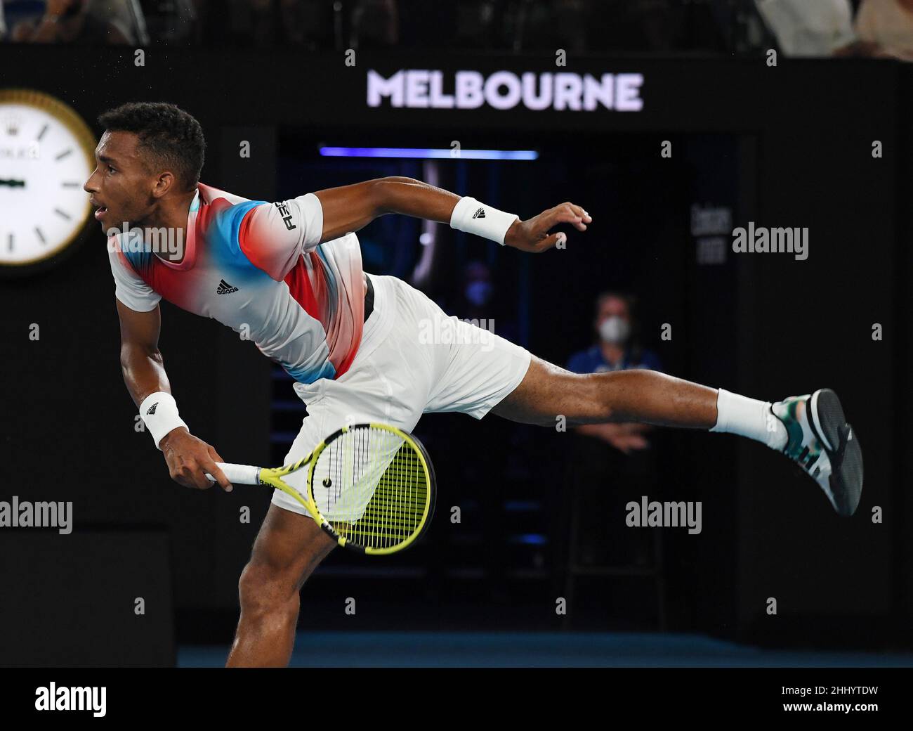 Melbourne, Australia. 26th Jan, 2022. Australian Open Melbourne Park Day 10 26/01/2022 Daniil ...