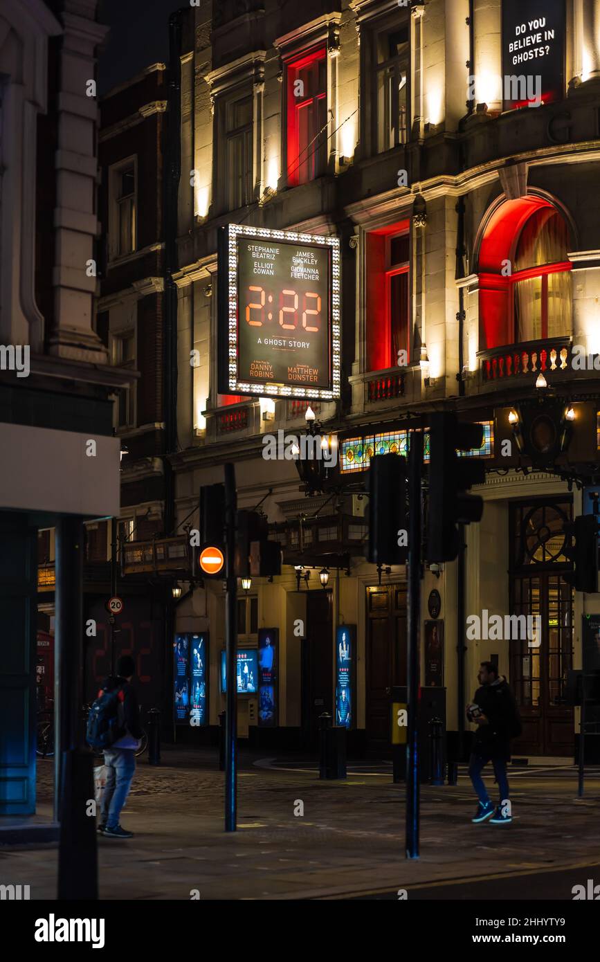 London and the West End a Neon World Stock Photo - Alamy