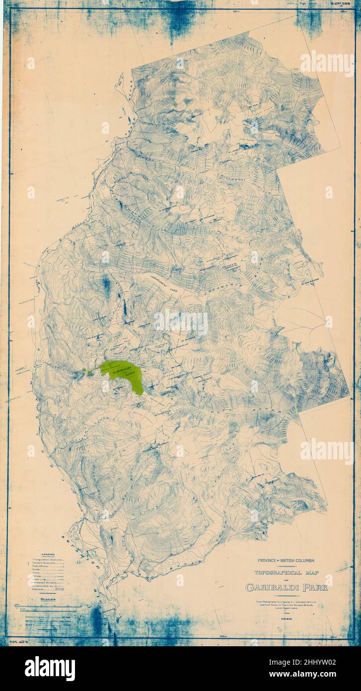 Garibaldi map hi-res stock photography and images - Alamy