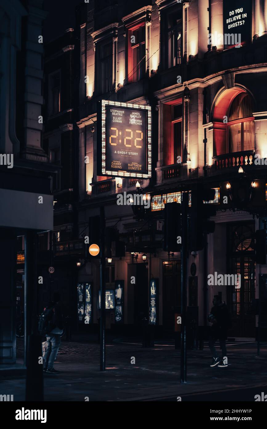 London and the West End a Neon World Stock Photo - Alamy