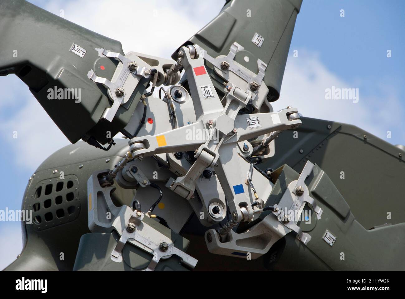 AgustaWestland AW101 (EH101) Merlin helicopter - tail rotor assembly ...