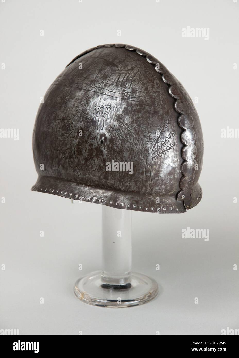 Helmet 19th century Indian. Helmet 32133 Stock Photo - Alamy