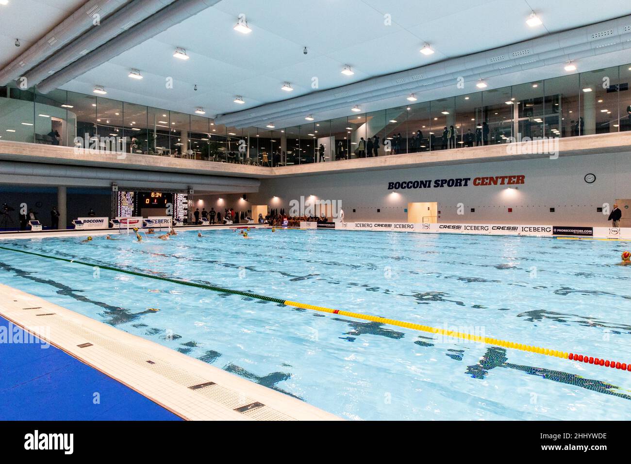 The water polo arena swimming pool hi-res stock photography and images ...
