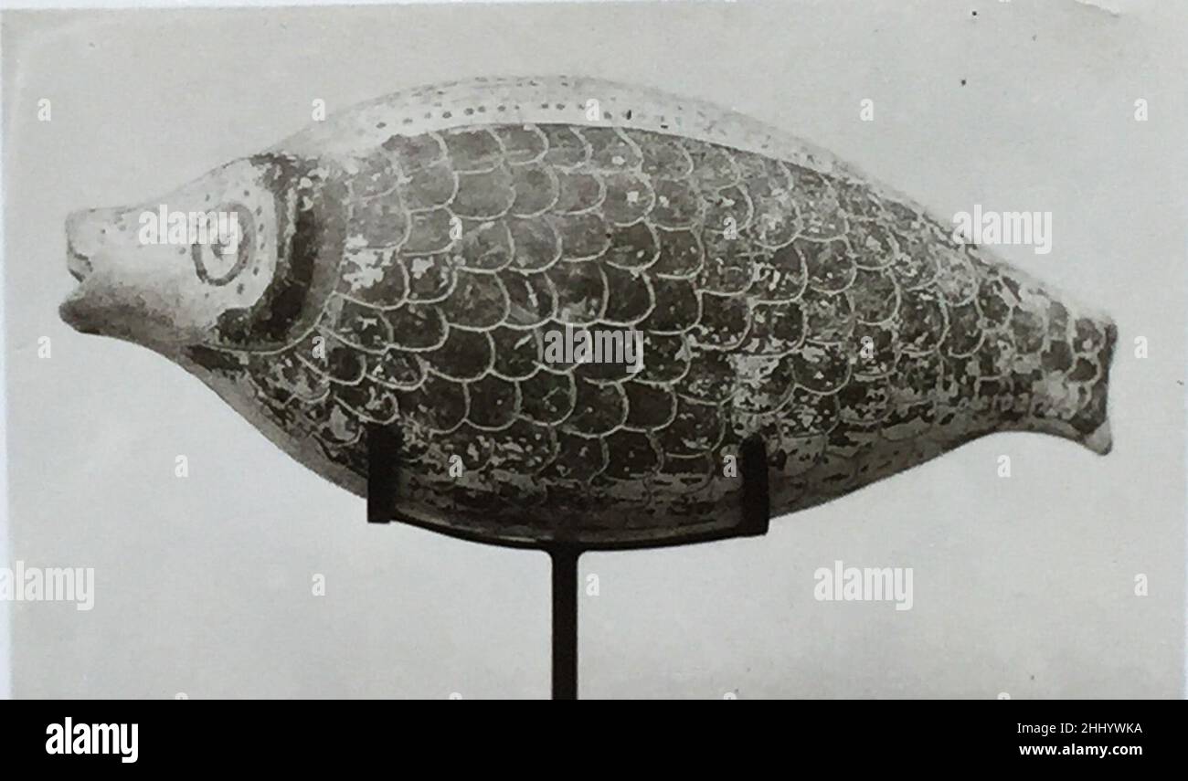 Terracotta vase in the form of a fish 6th century B.C. Greek ...