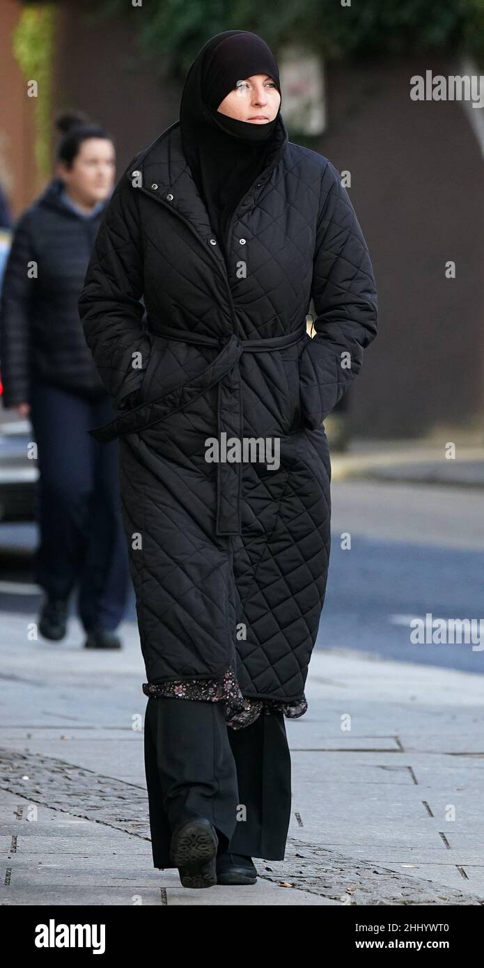 Former member of the Defence Forces Lisa Smith arriving at the Special ...