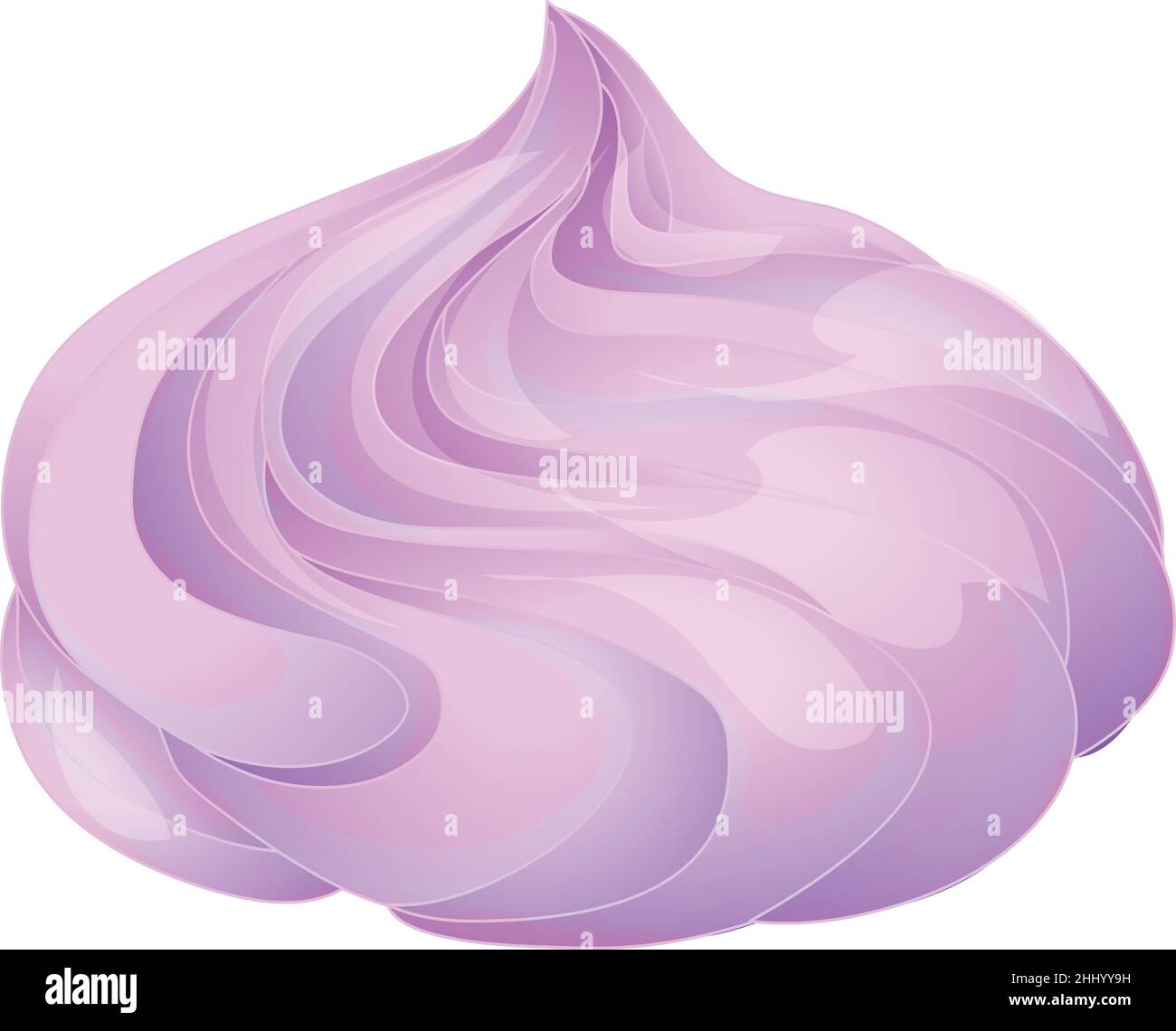 Bakery Meringue Icon Cartoon Vector Cream Cake Stock Vector Image