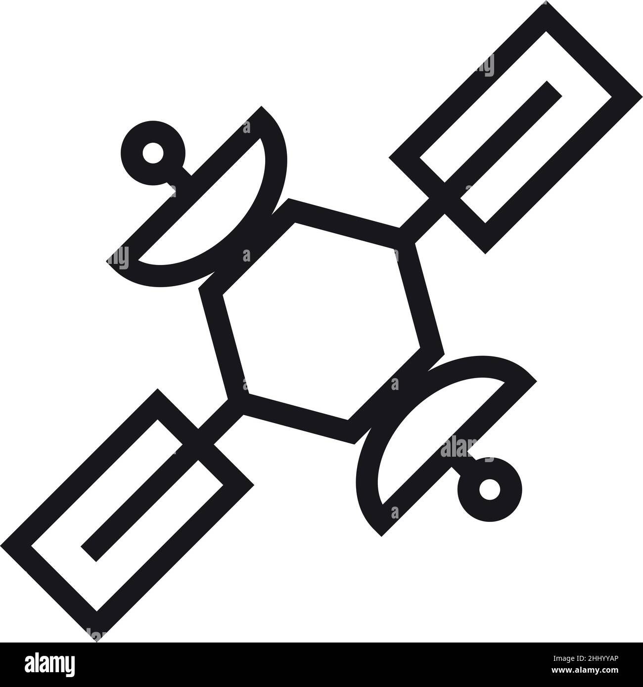 Spacecraft Tracking Stock Vector Images - Alamy