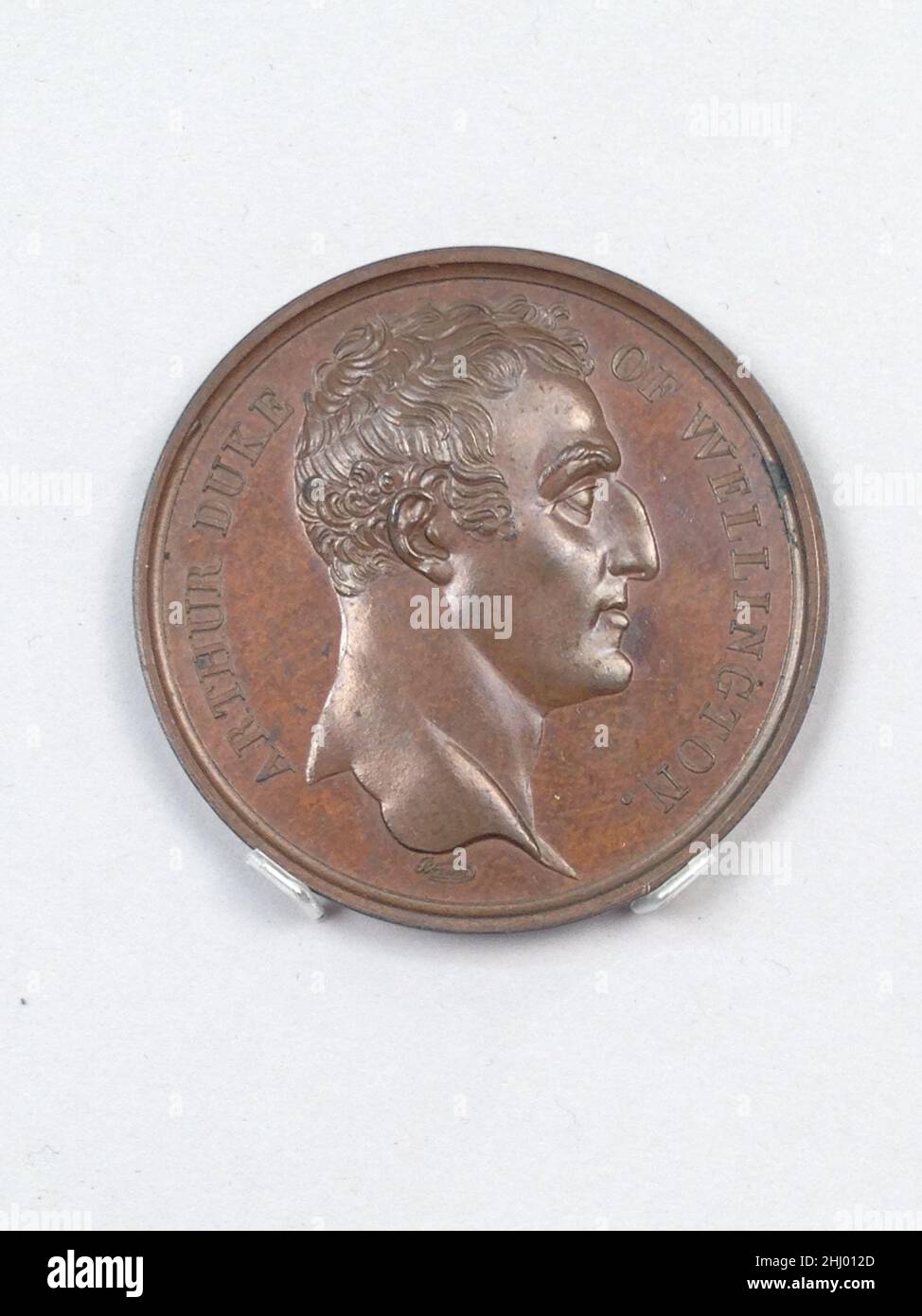 Duke of Wellington (one of Mudie's series of "National Medals") 1815 ...