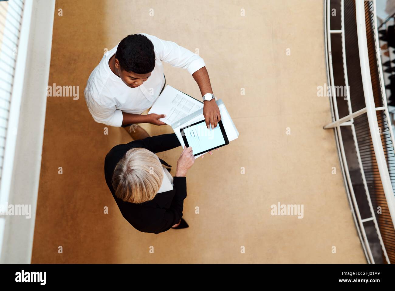 This app will allow us to process data much faster Stock Photo - Alamy