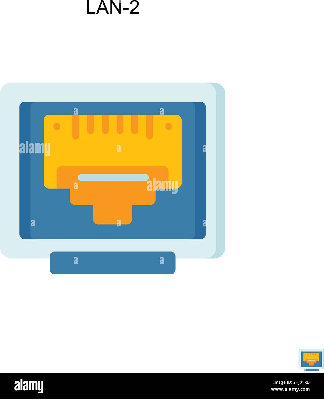 Hub port Stock Vector Images - Alamy