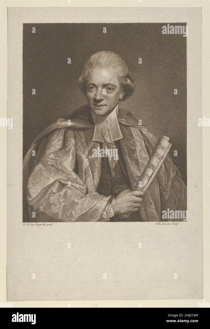 Charles Burney April 1, 1784 Francesco Bartolozzi Italian Bartolozzi ...