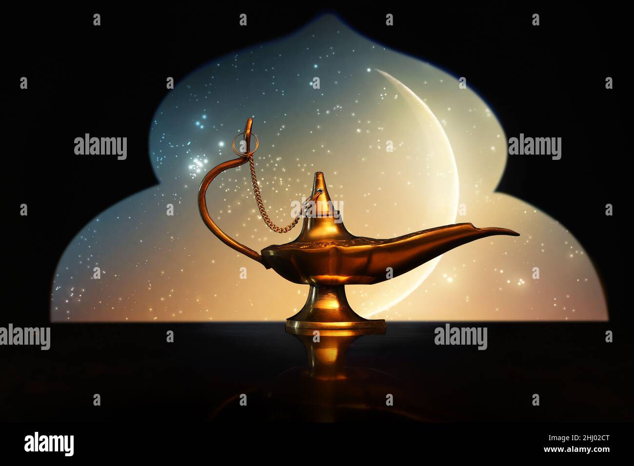 Aladdin Lamp Wallpaper
